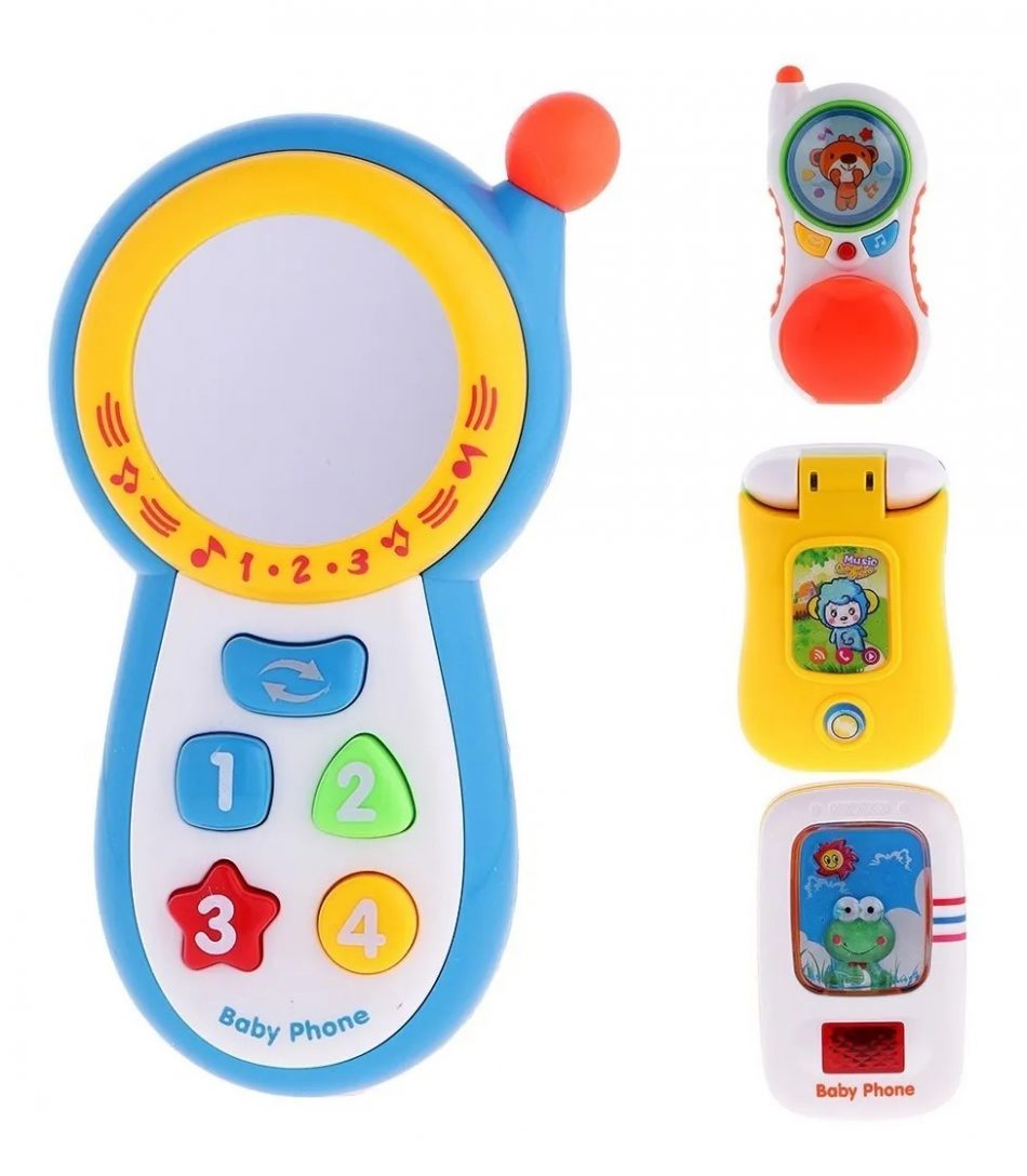 CELULAR DO BEBÊ SMART JR COM SONS E LUZES - WELL KIDS - Ceptoys Digital